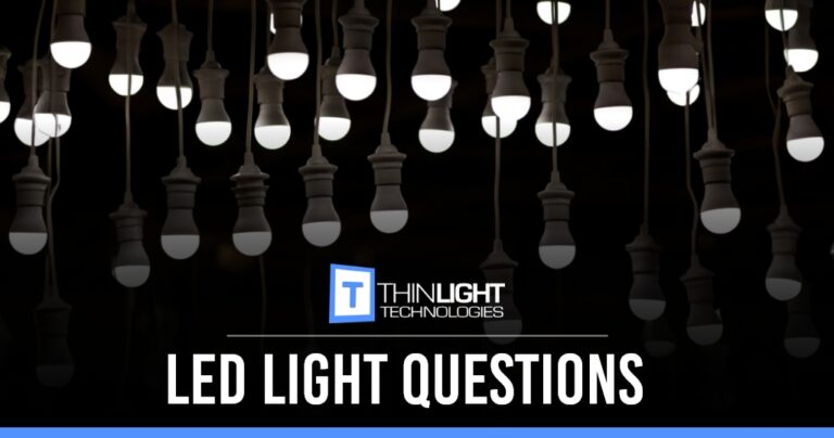 Understanding LED Lights: FAQs Answered by ThinLight Technologies