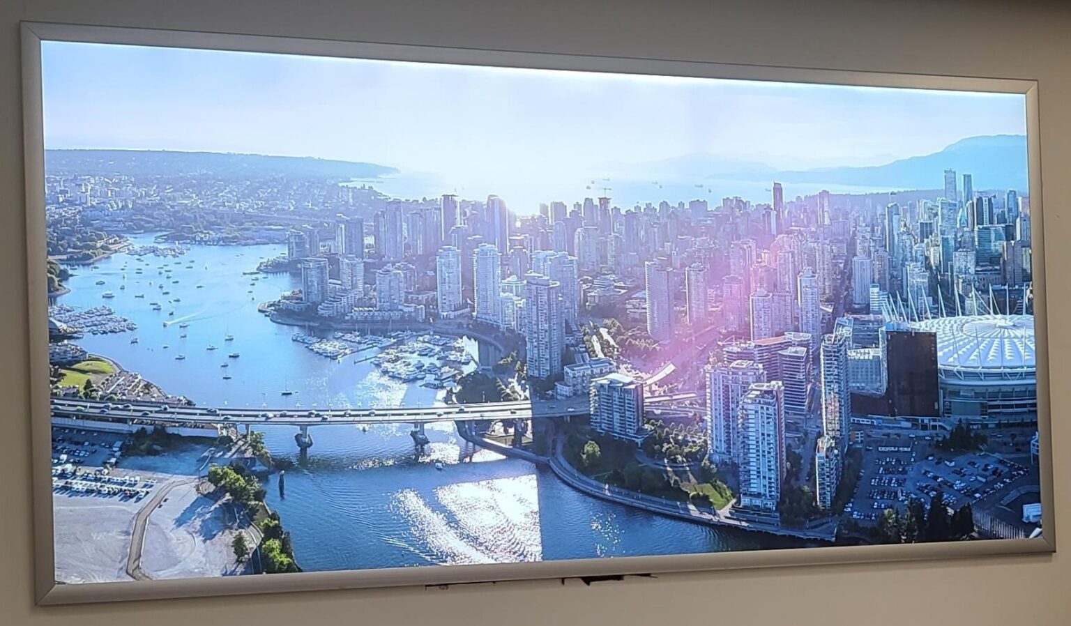 Custom LED Snap Frame with Stunning Backlit Graphics - Thinlight USA