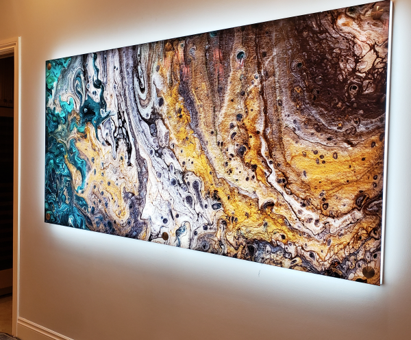 LED Backlit Panels for Stained Glass - LED Light Panels | LED Snap ...